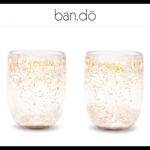 ban.do | Dining | Bando Glitter Bomb Cocktail Tumblers Set Of Two ...